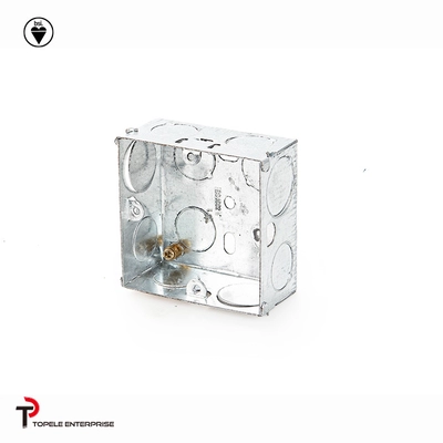 BS4662 GI Switch One Gang / Two Gang Electrical Boxes and Covers, GI ...