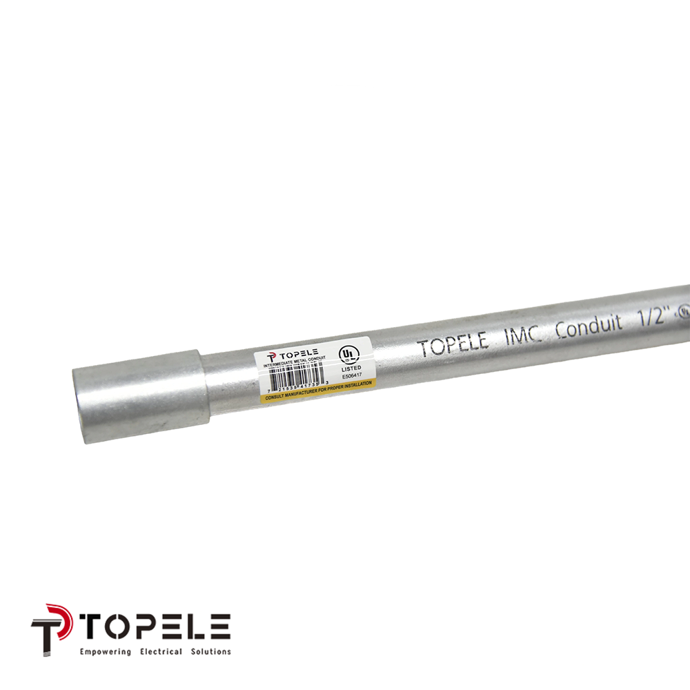 1/2"- 4" IMC Conduit and Fittings 3.05 Meter Topele Aluminum Rigid Conduit