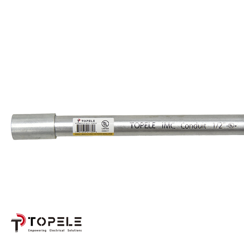 1/2"- 4" IMC Conduit and Fittings 3.05 Meter Topele Aluminum Rigid Conduit