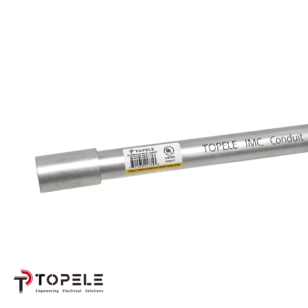1/2"- 4" IMC Conduit and Fittings 3.05 Meter Topele Aluminum Rigid Conduit