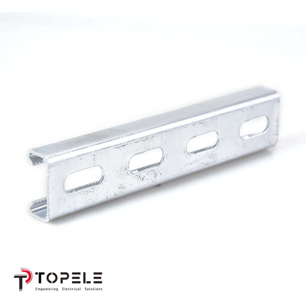 Strut Slotted Galvanized Support System U Shaped Channel 41X 41MM