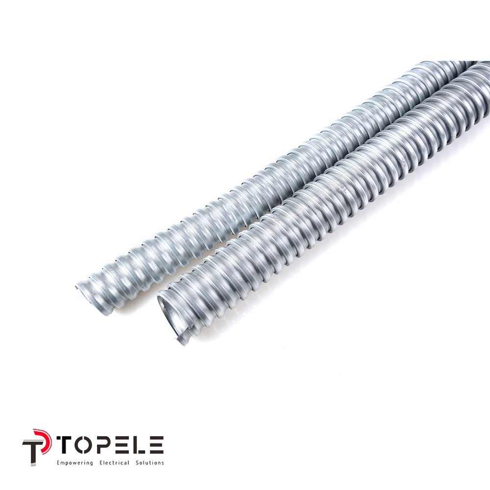3/8''--4'' Galvanized Steel Flexible Conduit/flexible Metal Conduit for ...