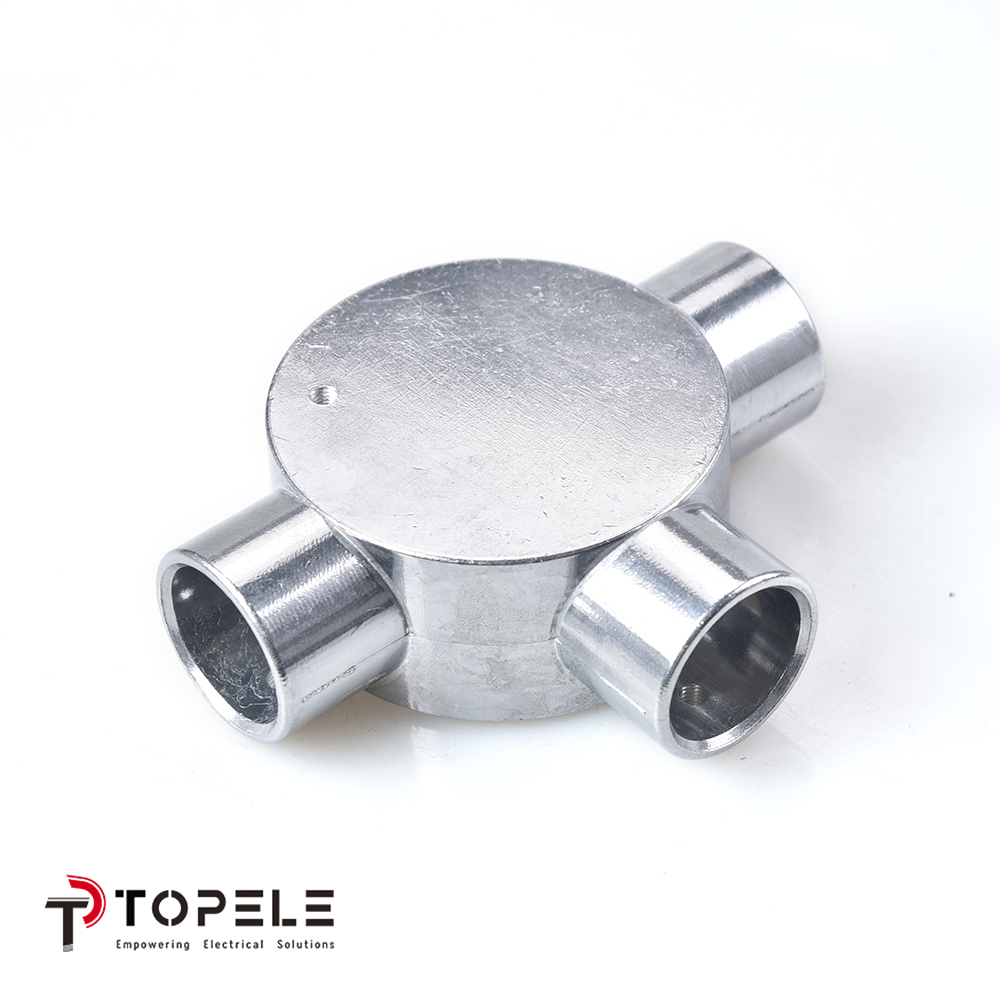Aluminum Intersection Circular Box | Topele