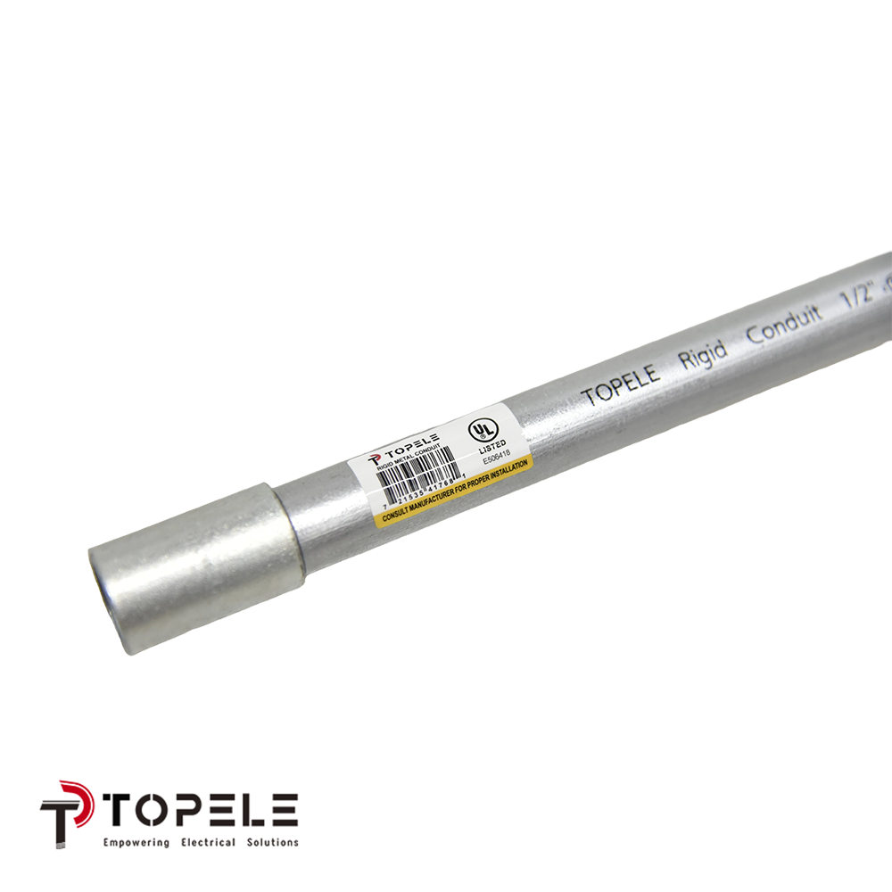 1/2"- 4" IMC Conduit and Fittings 3.05 Meter Topele Aluminum Rigid Conduit