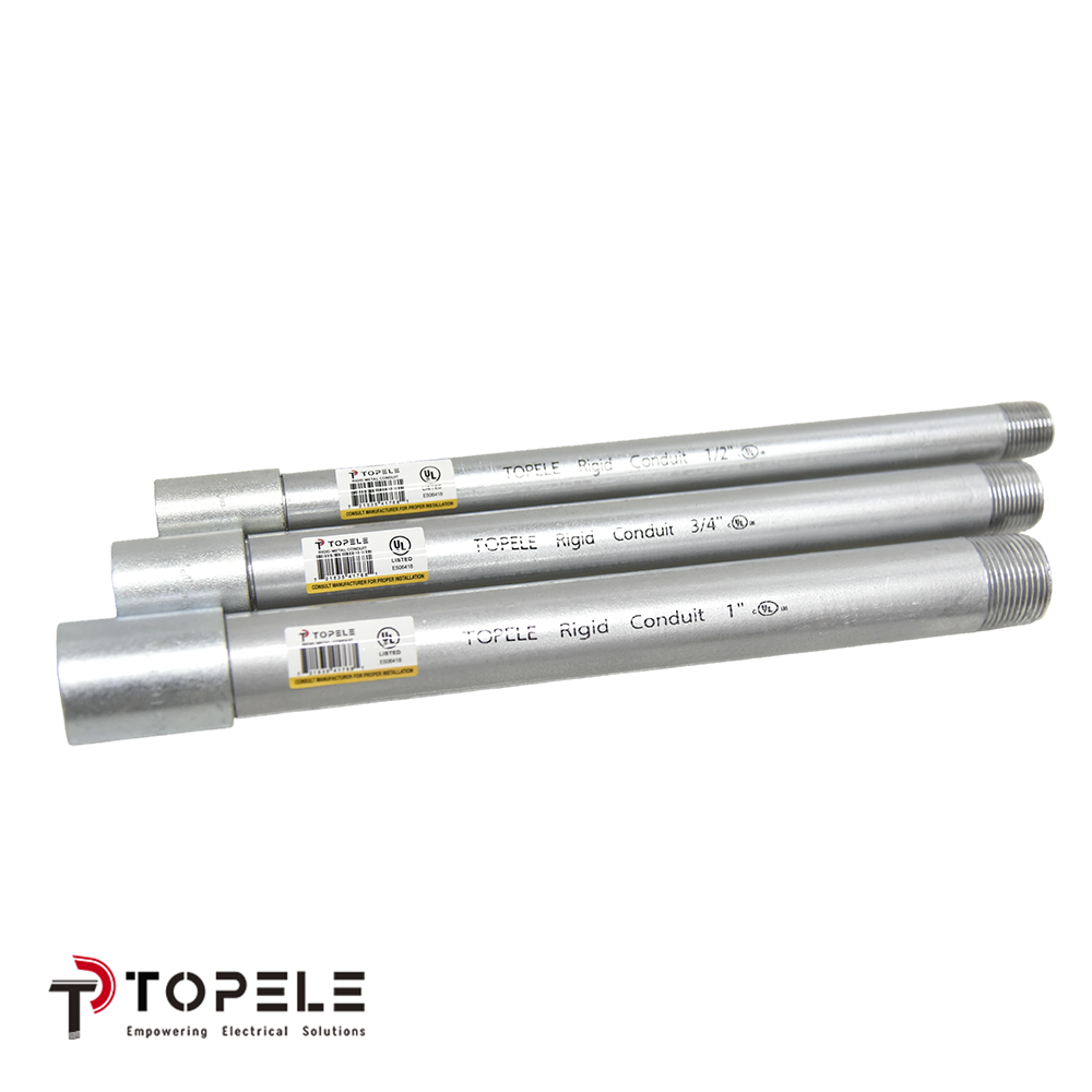 RIGID Conduit with Label | Topele