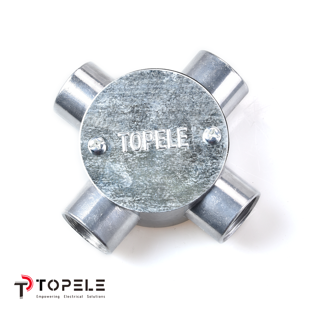 TOPELE BS4568 / BS31 4 Way Terminal Electrical Aluminum Junction Box ...