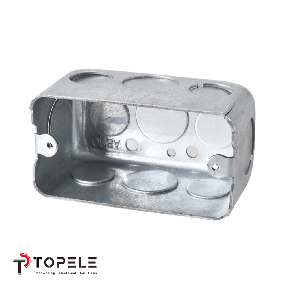 TOPELE 58351 / 58361 / 58371 Galvanized Steel Box Rectangular Handy Box ...