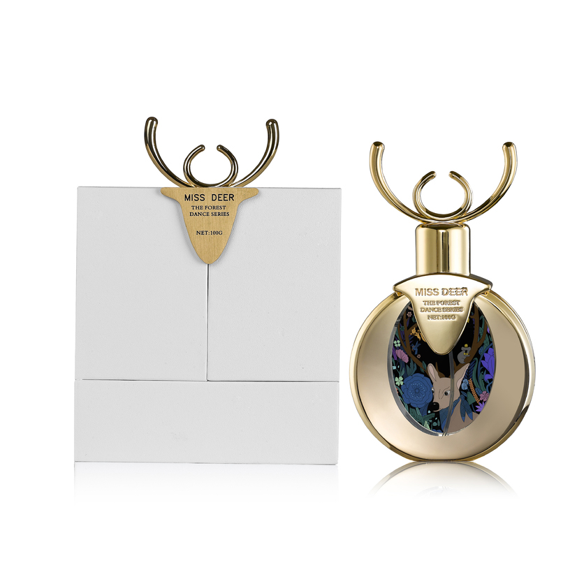 MISS DEER White Perfume Packaging Box with Double-door Structure and ...