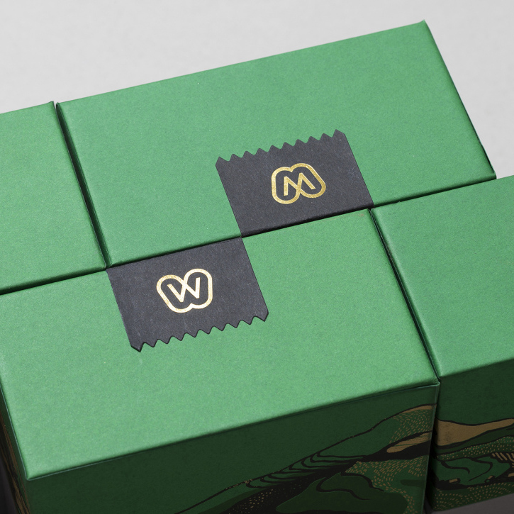 Green and Minimalist Instant Coffee Packaging Boxes - Yingmei