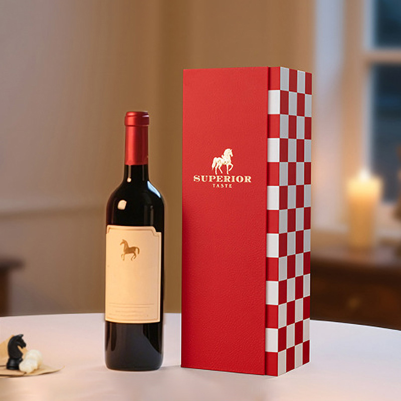 Boîte d'emballage pour vin Superior IAST Star Pulse Ribbon | Yingmei