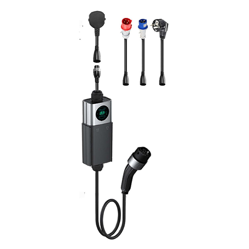 Wall Mounted EV Charging Station, Portable Charger For EV Charger Wall ...