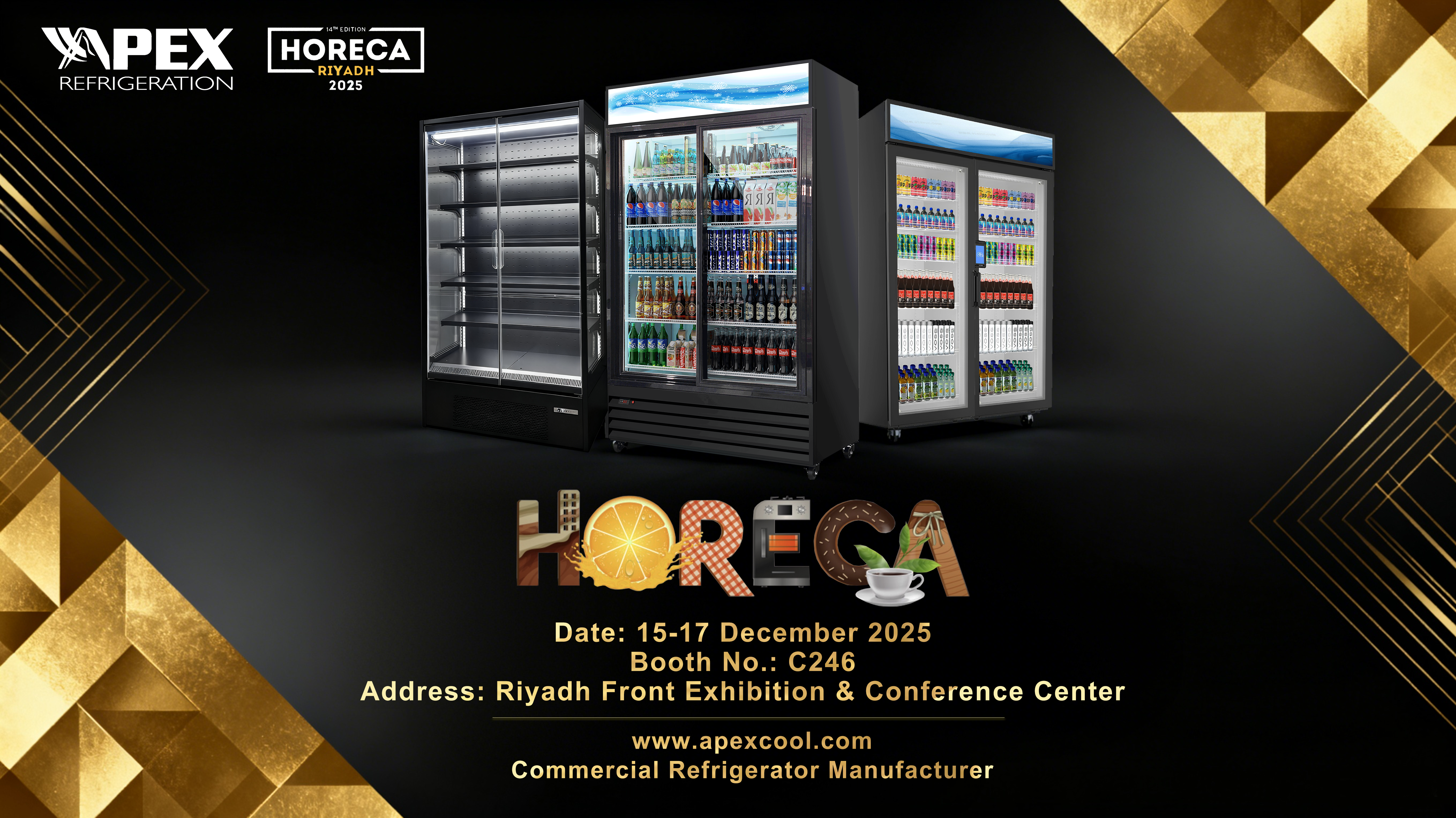 SAUDI HORECA 2025 —— Riyadh | Apex Cool