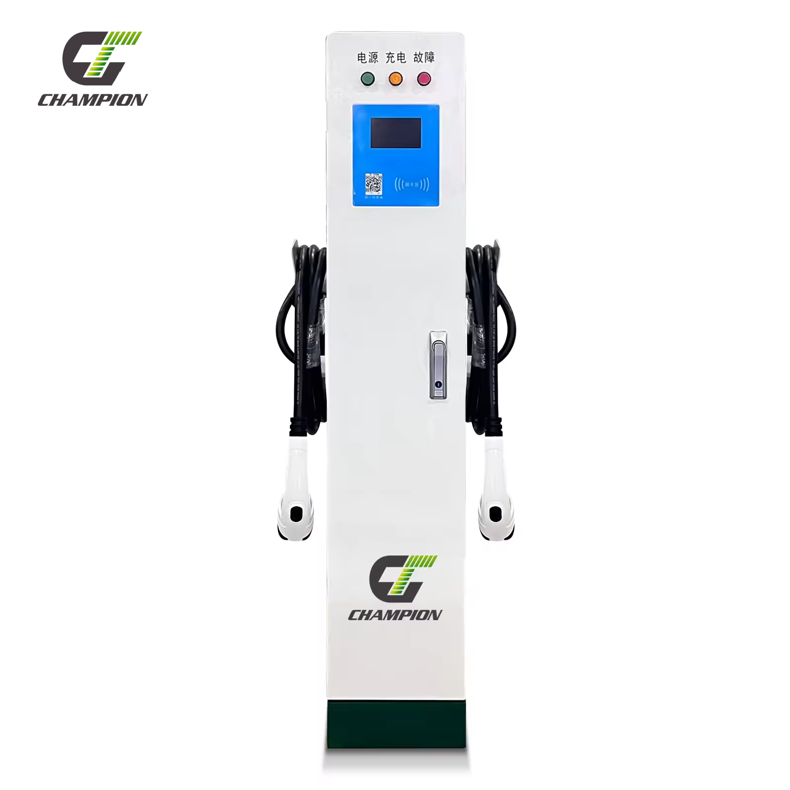 AC EV Charger Commercial Easy Install Floor Mounted EV Charging Station 11kw 220v Charging Pile ...