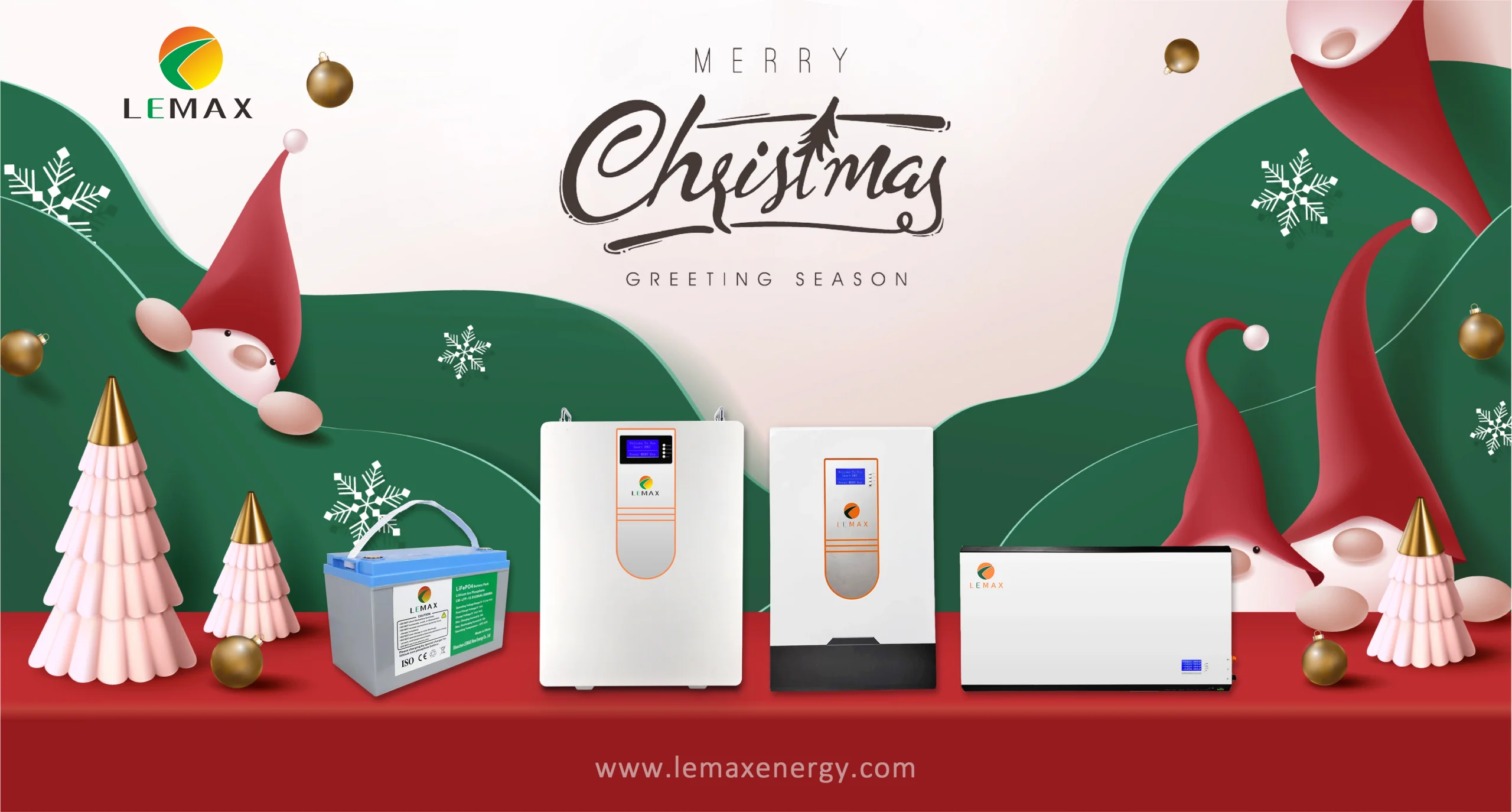 Merry Christmas —— Lemax New Energy - LEMAX New Energy