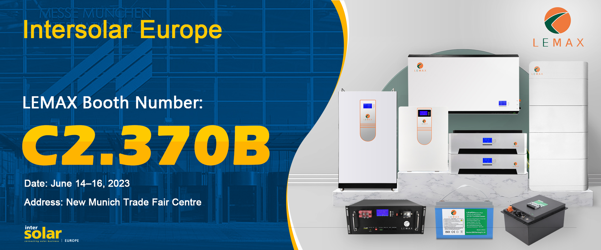 LEMAX Intersolar Europe 2023 - LEMAX New Energy