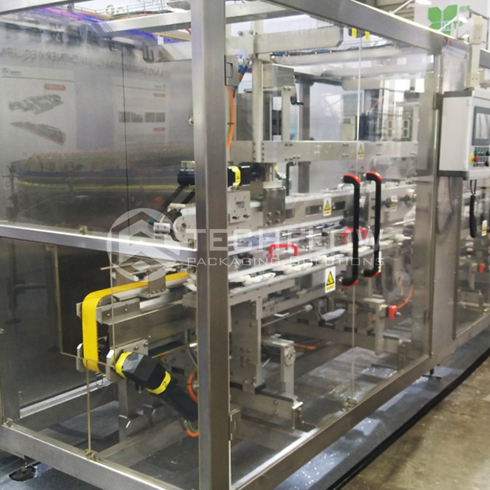 Automatic High Speed Cluster Packer for 330ml-500ml Beer Cans Cardboard ...