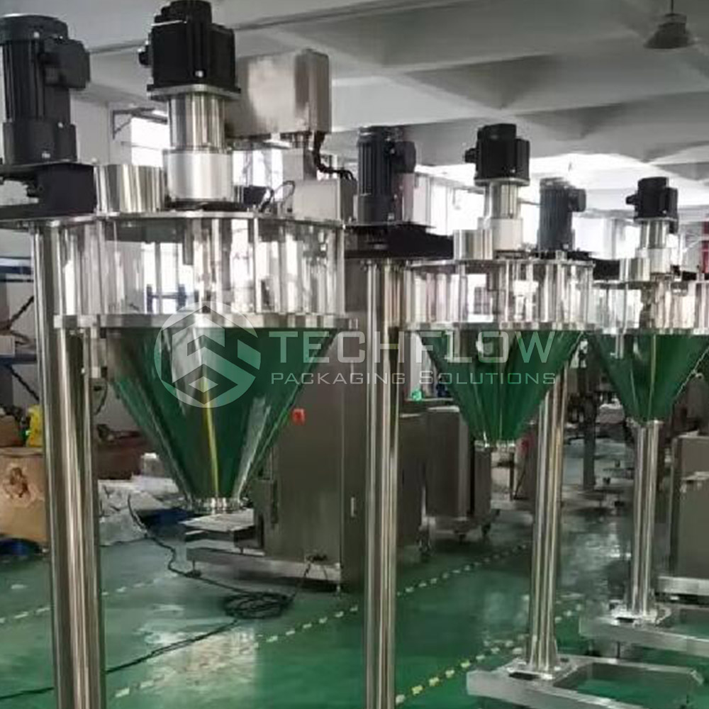 Revolucionando los procesos de llenado: Presentamos la máquina llenadora de barrena - Techflow Pack