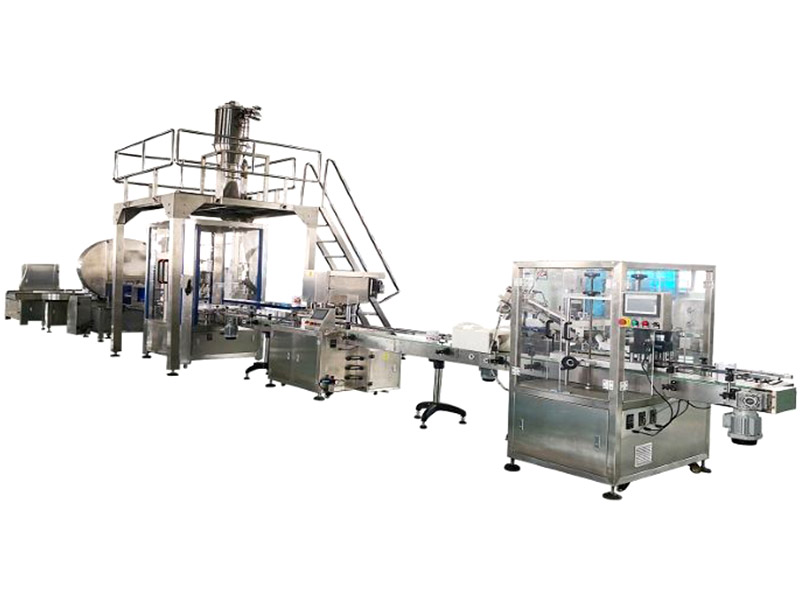 Automatic Double Auger Filler Milk Powder Filling Line | Techflow Pack