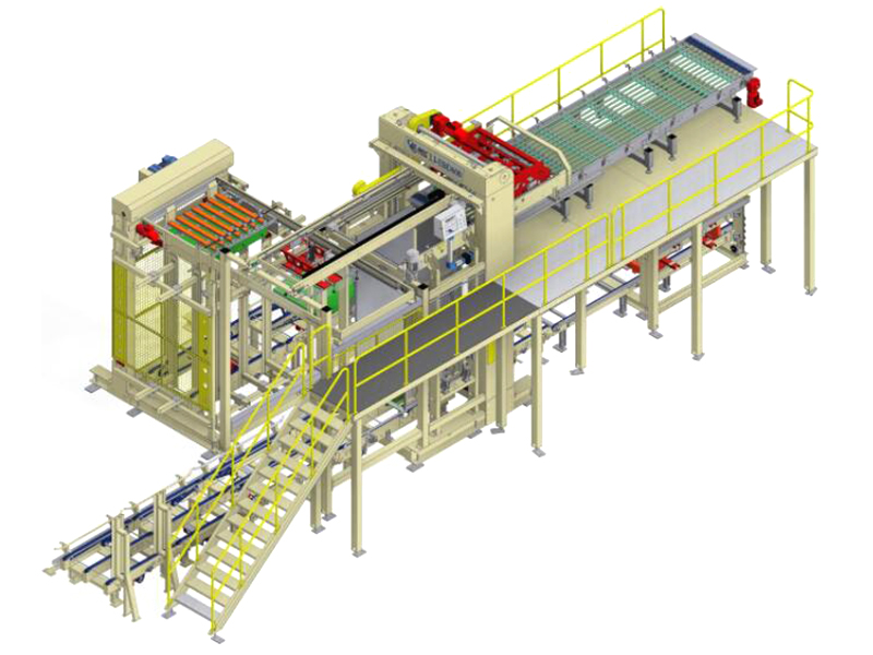 Automatic High Capacity 330ml Beer Cans High-Level Depalletizer Machine ...