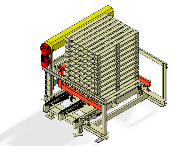 Automatic High Capacity 330ml Beer Cans High Level Depalletizer Machine ...