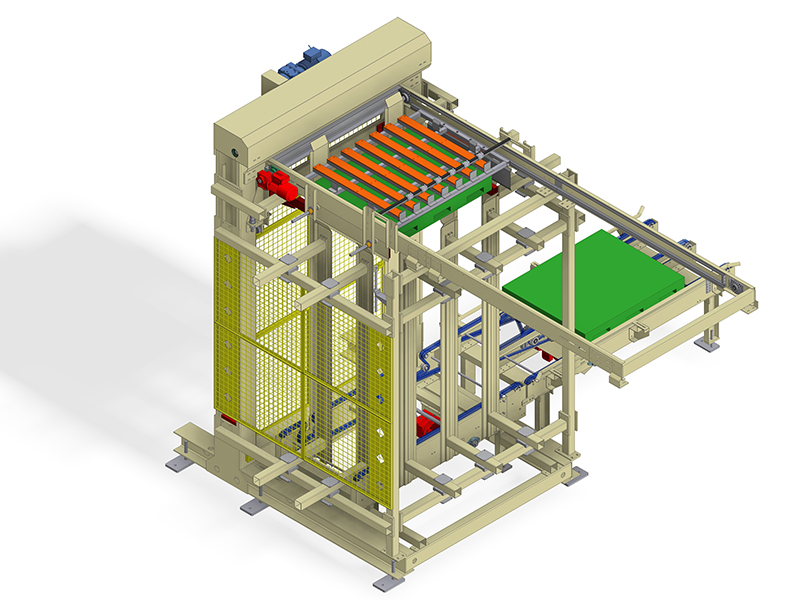 Automatic High Capacity 330ml Beer Cans High Level Depalletizer Machine ...