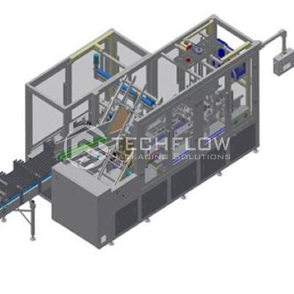 Hot Selling Automatic Side Loading Wrap Around Case Packer Supplier - Techflow Pack