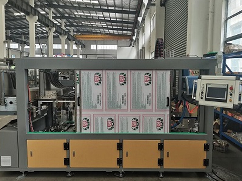 Cost-effective Automatic Dropping Type Wrap Around Case Packer | Techflow Pack