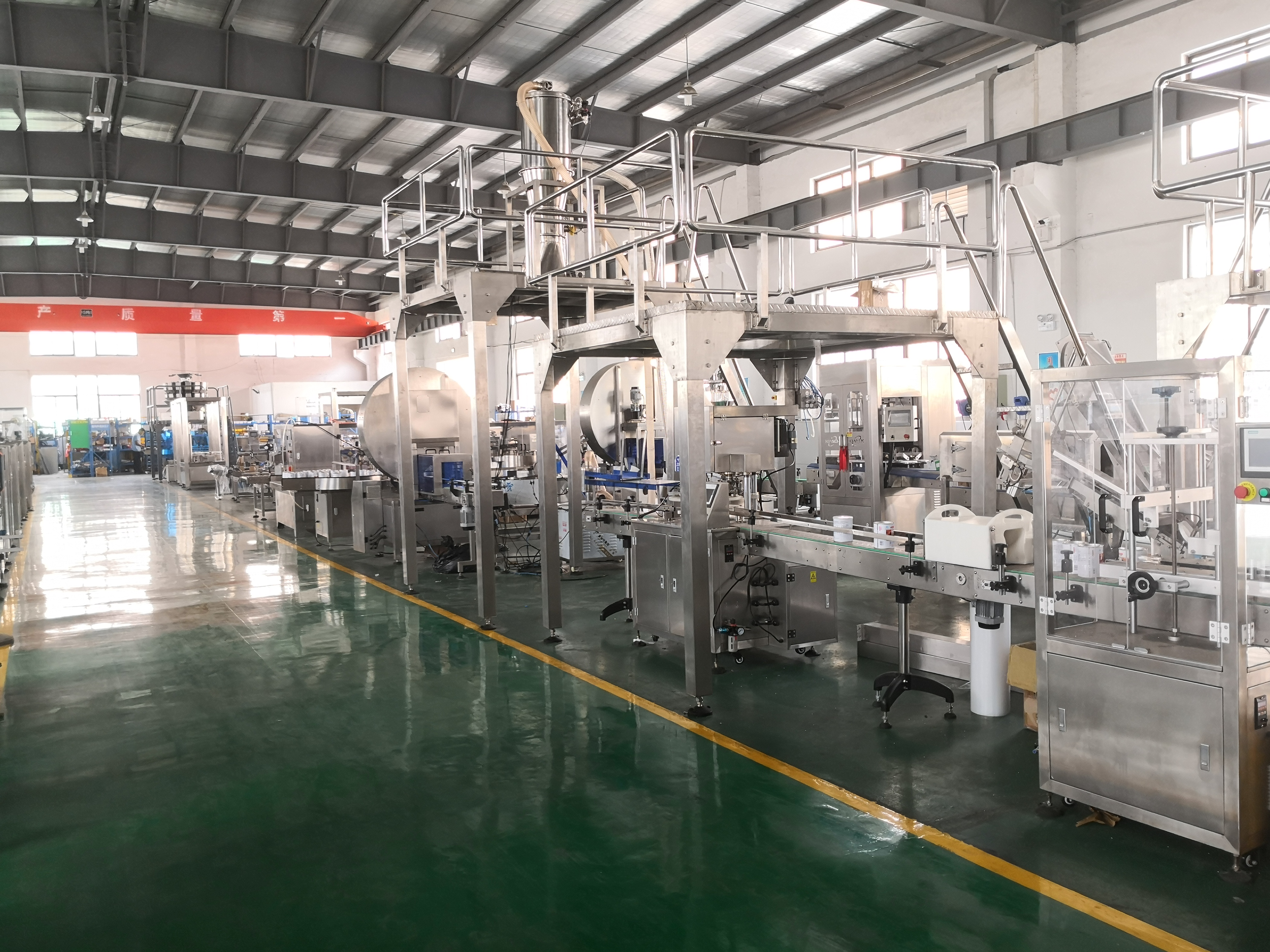 Automatic Double Auger Filler Milk Powder Filling Line | Techflow Pack
