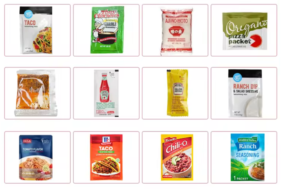 Automatic Seasoning Sachets Sorting Machine - Techflow Pack High Precise Sachets Sorting System