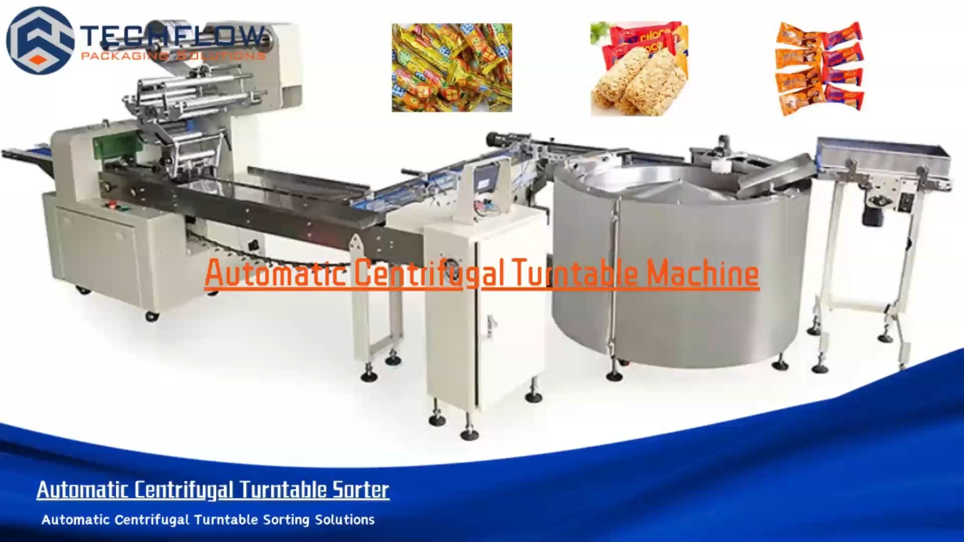 Automatic Unscrambling Centrifugal Turntable Sorting Machine - Techflow ...