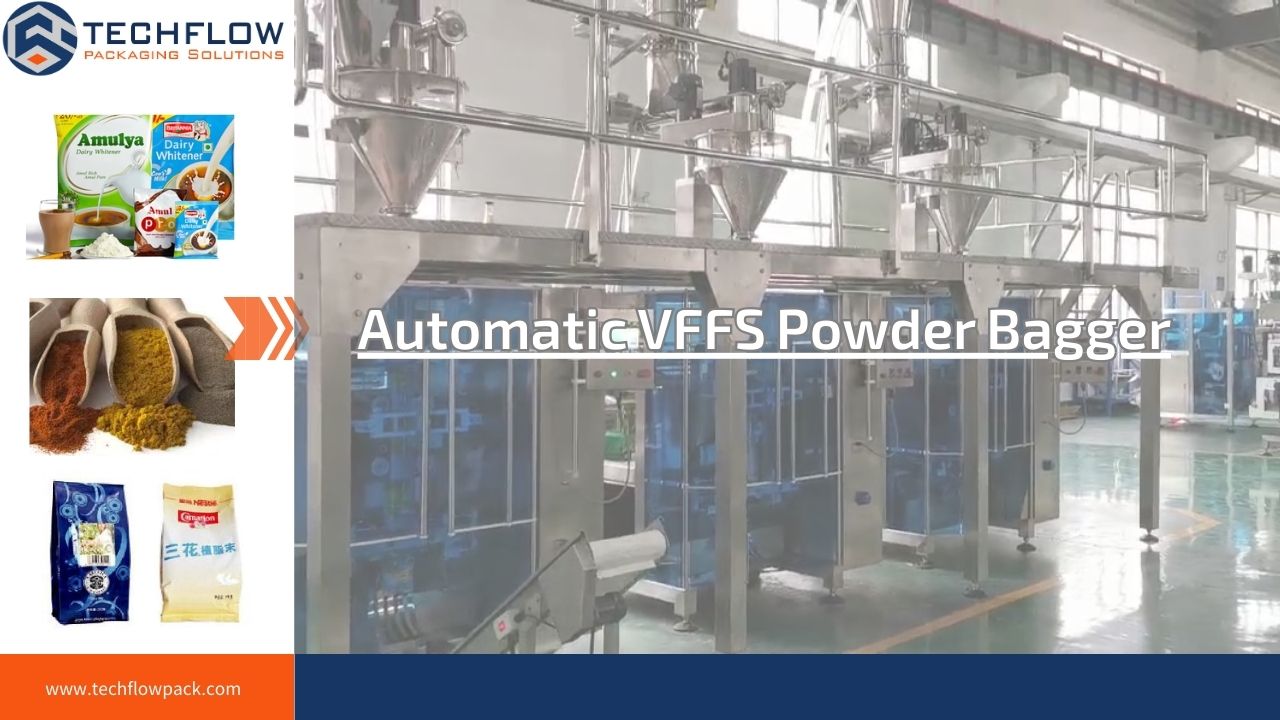Automatic 500g Vertical Form Fill Seal Machine Manufacturer | Techflow Pack
