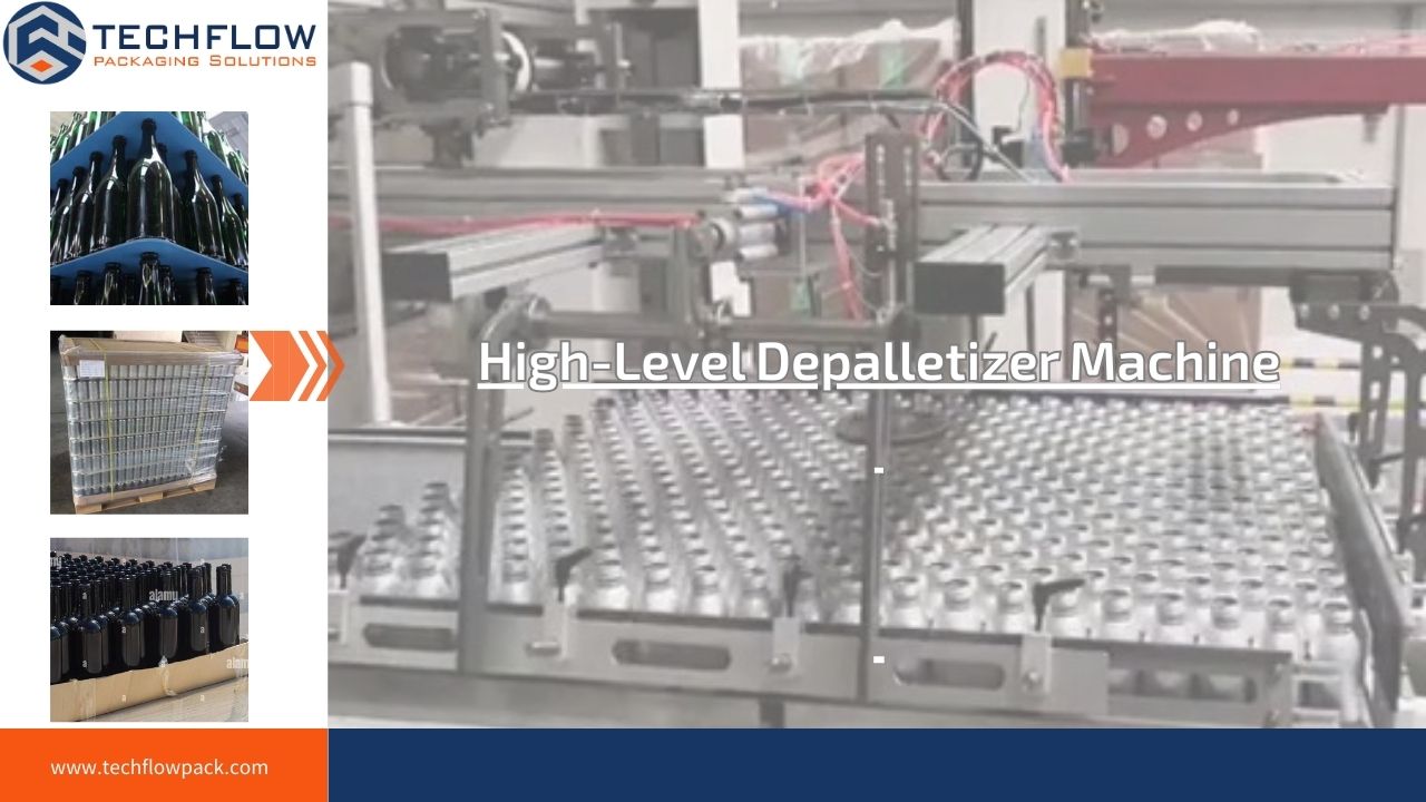 Automatic High Capacity 330ml Beer Cans High Level Depalletizer Machine ...