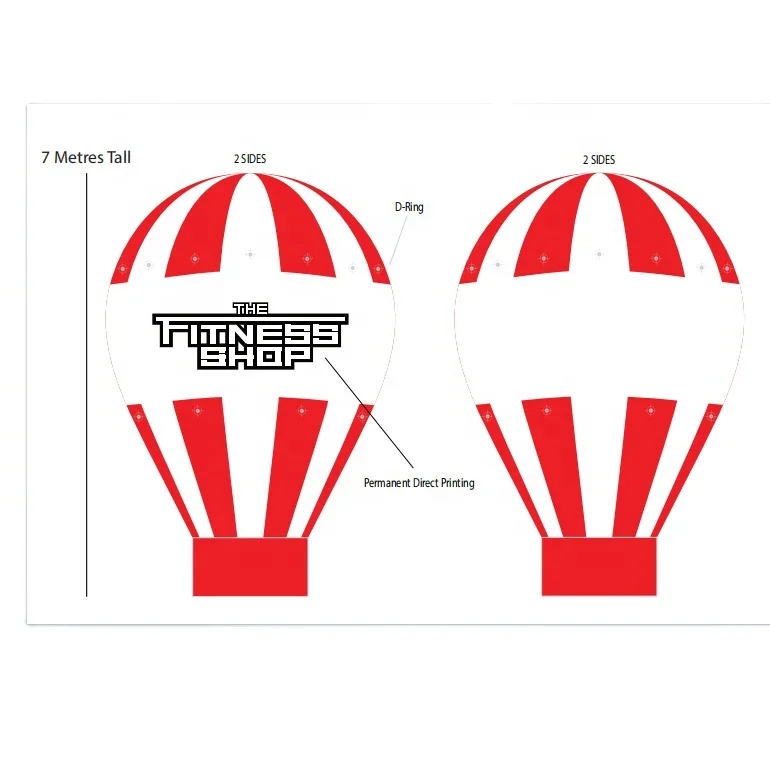 Fitness Rooftop Balloon