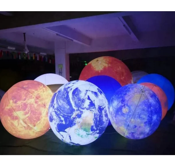 Space Theme Party Decoration Inflatable Planet,Inflatable Earth Moon ...