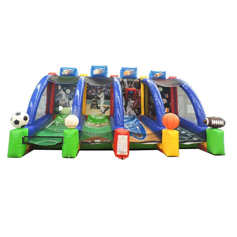 Commercial Customized Bull Riding Ring Toss Batter Up Baseball Soccer ...