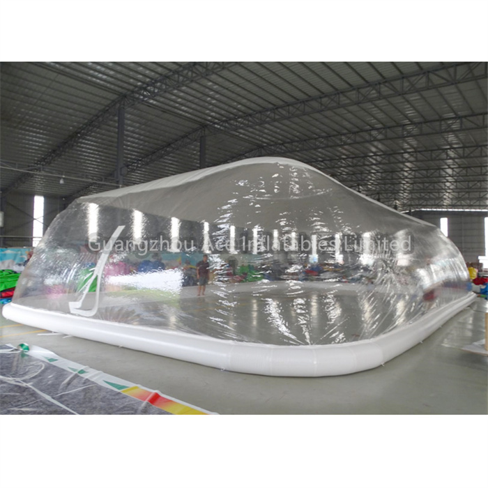 Outdoor Inflatable Swimming Pool Cover Clear Dome Tent - Ace