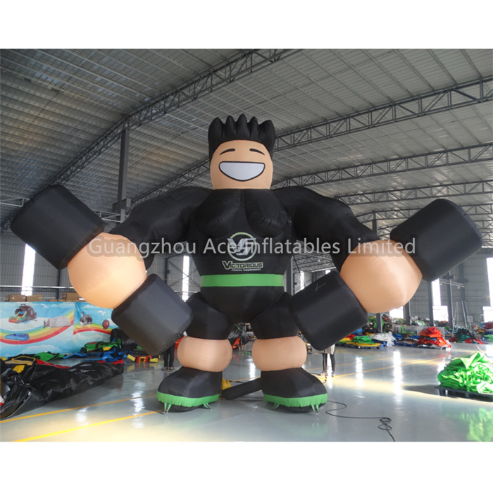 Outdoor Giant Inflatable Muscle Man: Perfect for Fitness Club ...