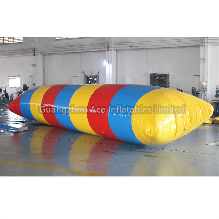 Customized Size Lake Jumping Pillow Inflatable Water Blob Launcher ...