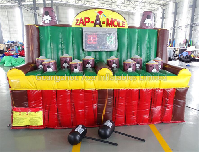 Inflatable Human Whack A Mole Zap A Mole Interactive Game Human Whack A ...
