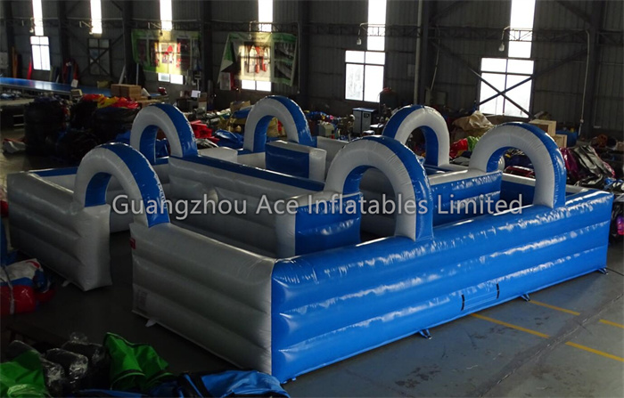 Arena de laberinto de campo de lucha acuática inflable al aire libre ...