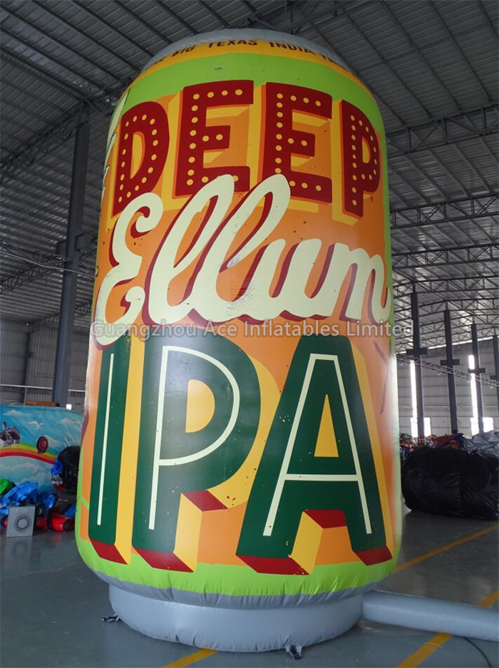 Globo inflable personalizado modelo lata para publicidad efectiva - Ace