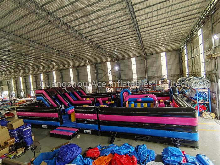 240324 Inflatable Theme Park Project in England | Ace