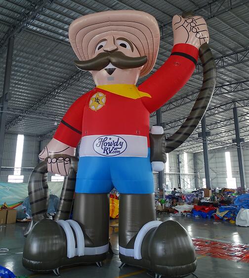 Custom Cowboy Inflatables,inflatable Cowboy,blow Up Cowboy