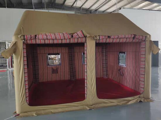 Kuwait Outdoor Inflatable Camping Air Tent in Abu Dhabi Desert