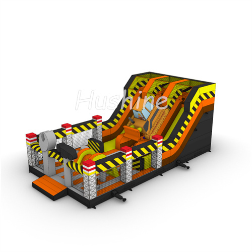 Construction Theme Kids Inflatable Playground