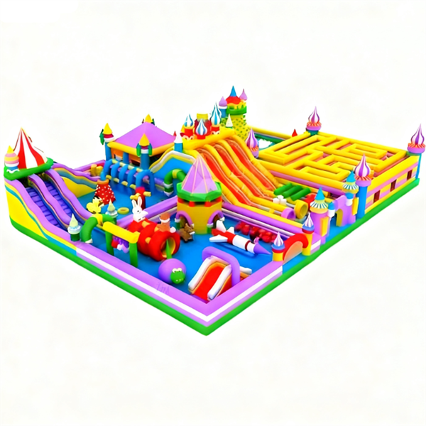 Parque de atracciones inflable con laberinto | Ace