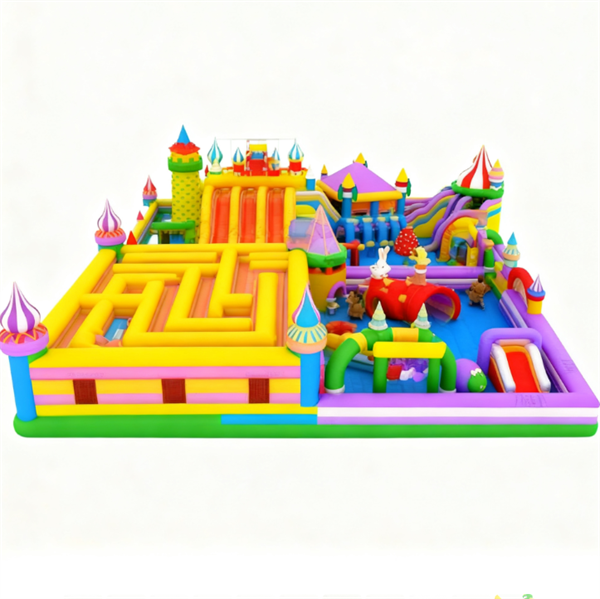 Parque de atracciones inflable con laberinto | Ace