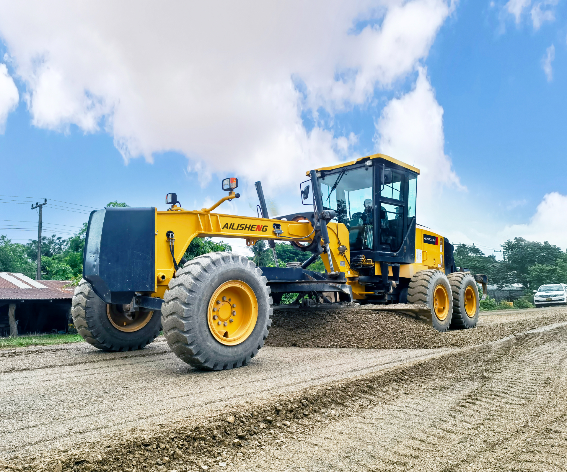 Everything About Motor Grader Machine: Types, Parts, & Functions ...