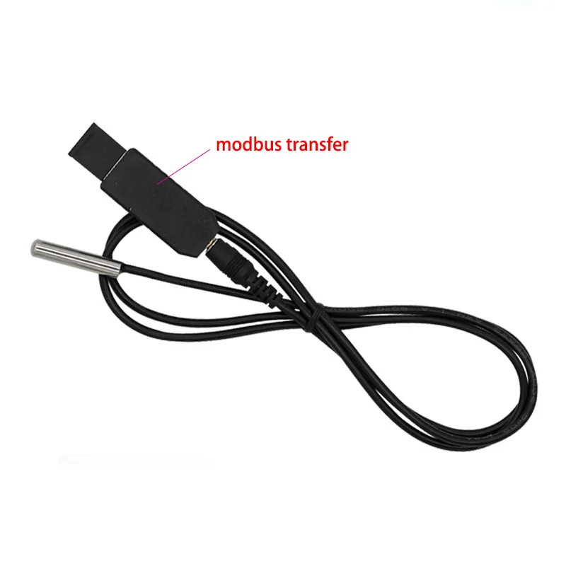 Sqh114 Ds18b20 Temperature Sensor Rs485 Modbus Stainless Steel Digital ...