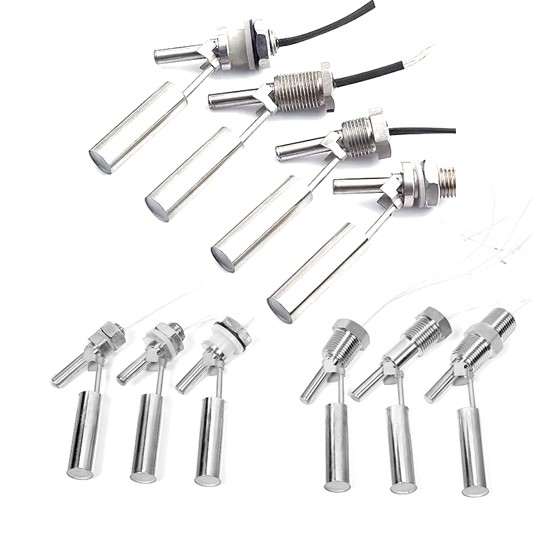 SANQIAOHUI 10w Sensor de nivel de fluido de montaje lateral Horizontal G1/2 interruptor de nivel ...